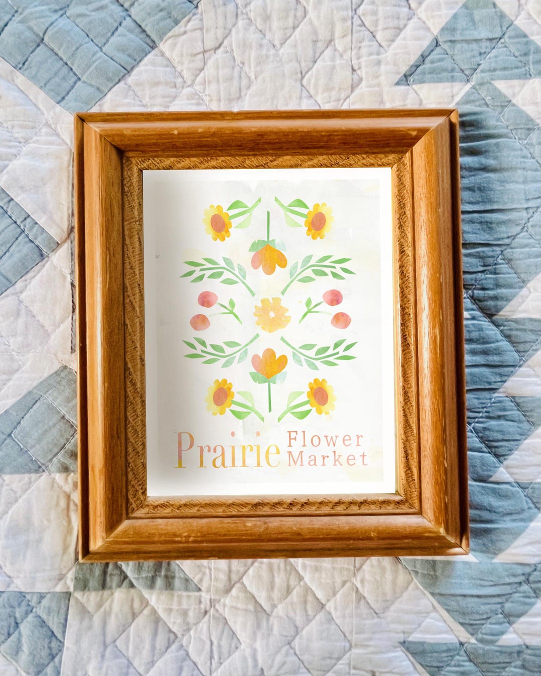 Digital Art Printable Prairie Flower Market Instant Downloadable Art ...