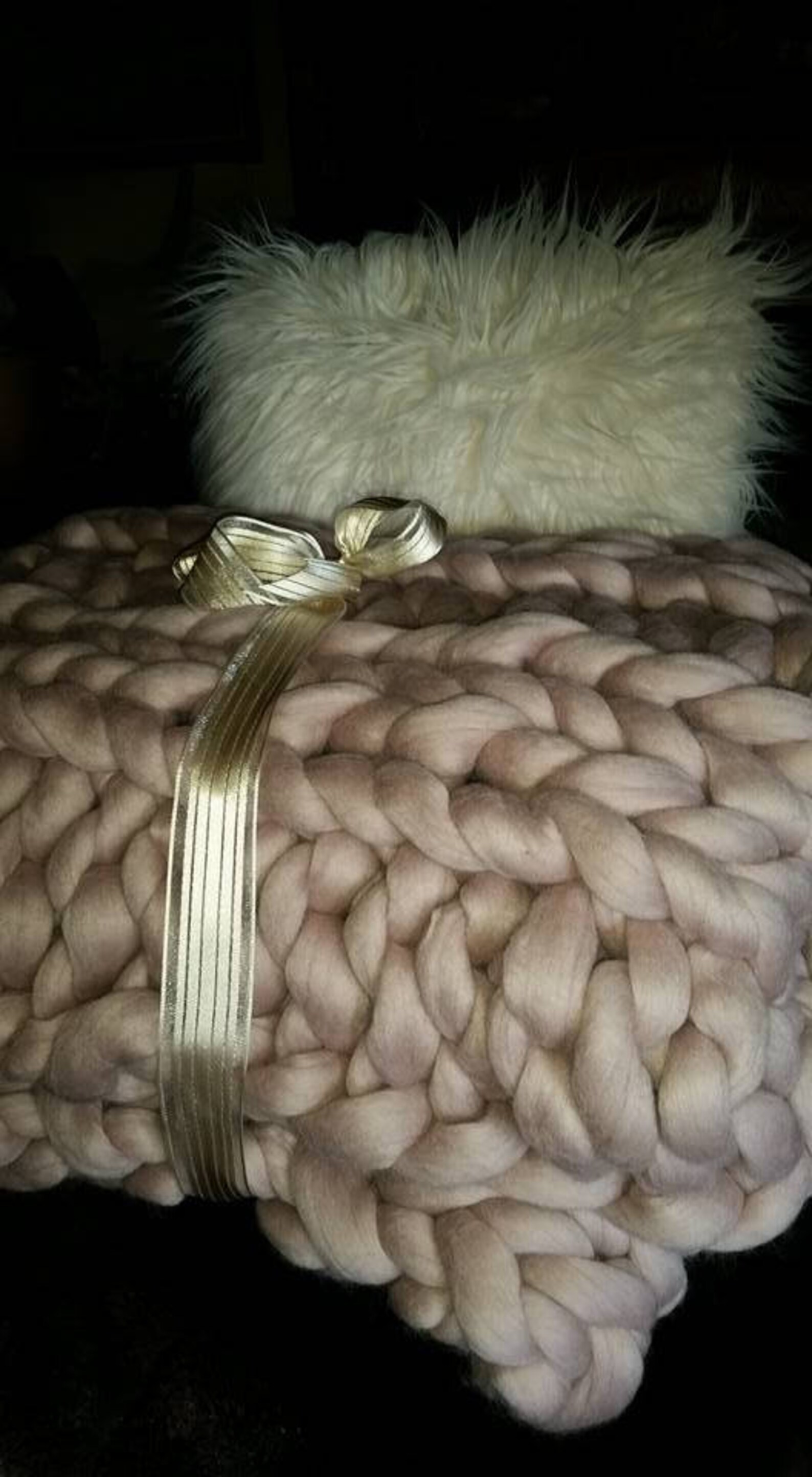 Free Shipping Super Chunky Knit Blanket Chunky Knit Blanket - Etsy