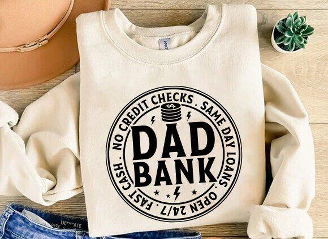 DAD Bank Svg - Etsy