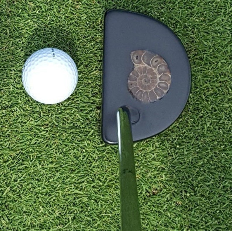Stone Golf Putter - Fossil Series - Etsy