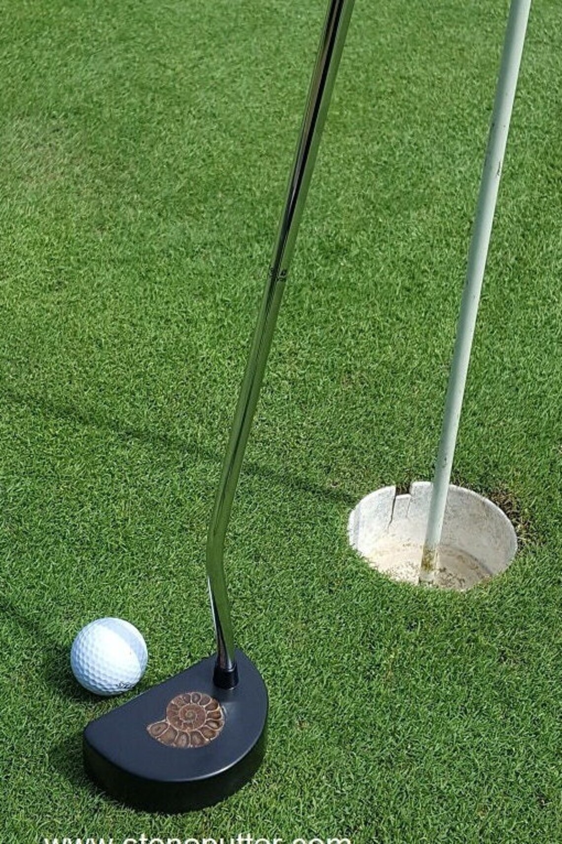 Stone Golf Putter - Fossil Series - Etsy