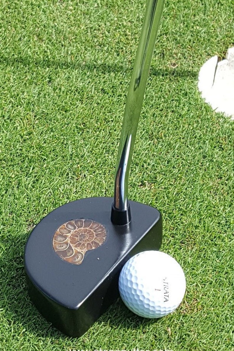 Stone Golf Putter - Fossil Series - Etsy