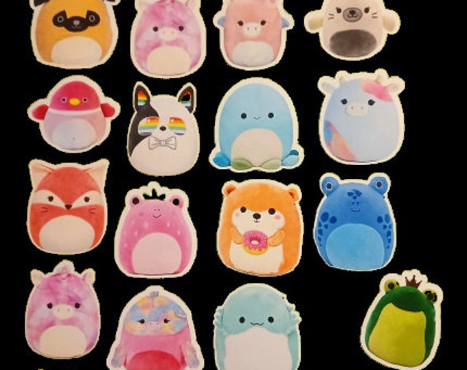 Squishmallow Stickers - Etsy
