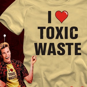 I Heart TOXIC WASTE - T-shirt in Many Color Options - Adult Mens/unisex ...