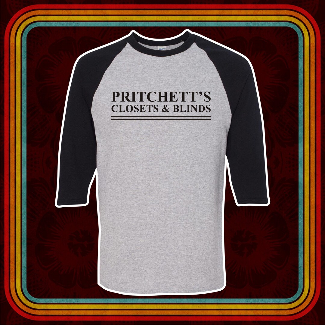 PRITCHETT'S CLOSETS & BLINDS - T-shirt - Adult Premium Ringers Raglans Tank Tops - Modern Family ...