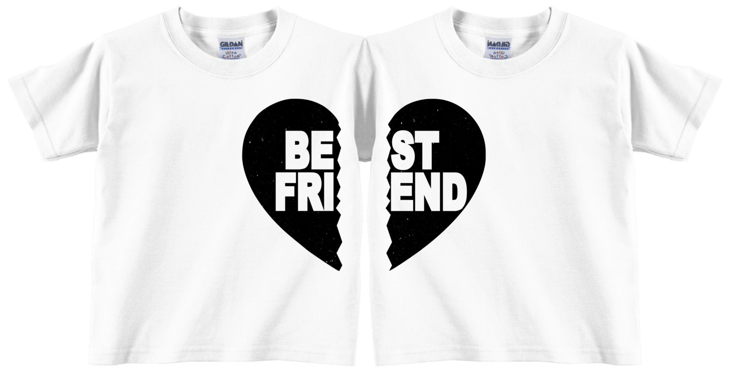 MATCHING -BEST FRIEND - 2 Kids T-shirts or Bodysuits - Fun Clothing ...