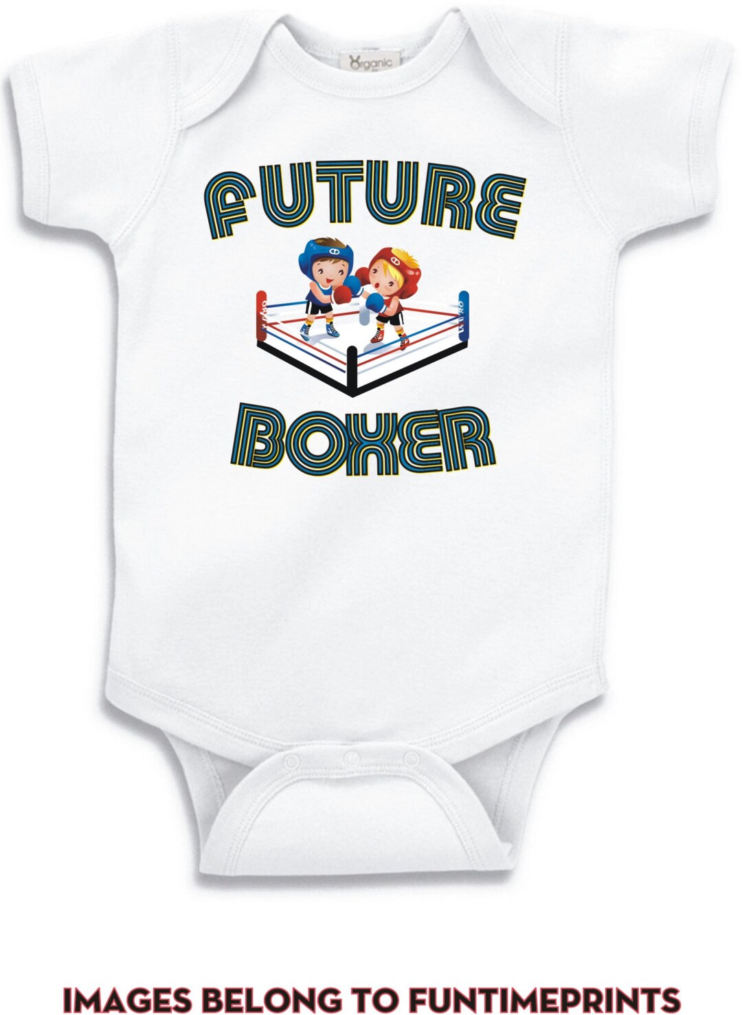 Future Boxer T-SHIRT or Bodysuit-infant Toddler Youth Romper Tshirt ...