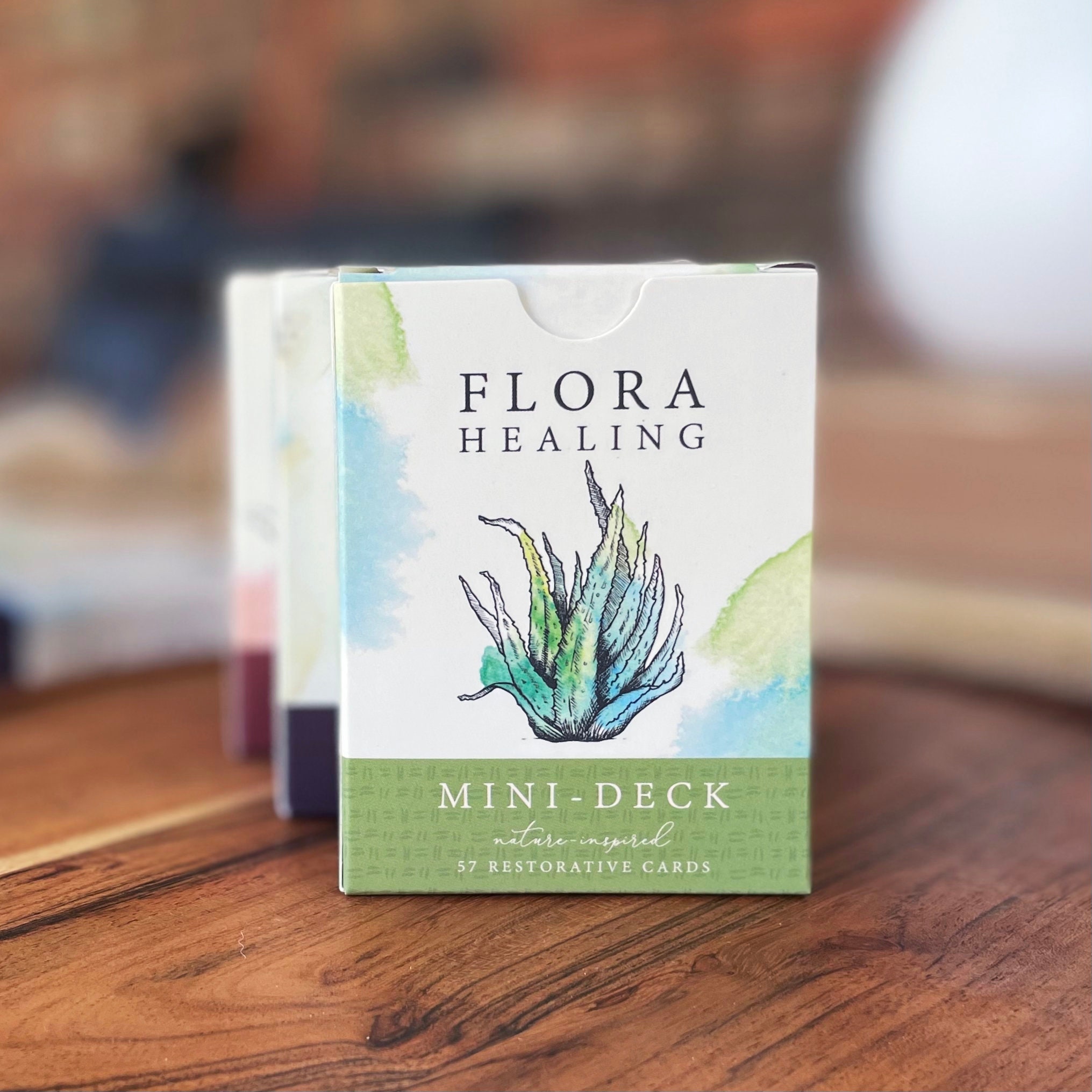 MINI-DECK Flora Healing 57 Cards Self Care Nature | Etsy
