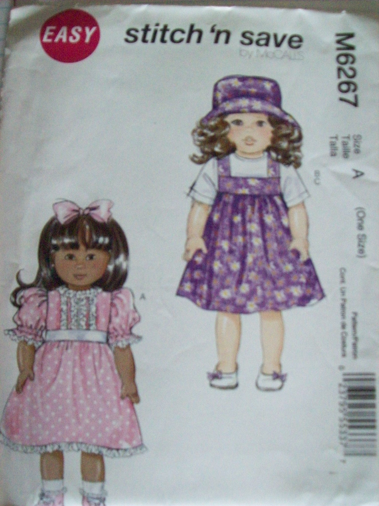 18 Inch Doll Clothes Pattern - Etsy