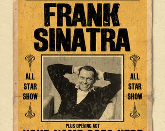 Frank sinatra poster | Etsy