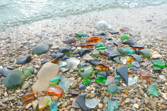 Sea Glass Mix Genuine Seaglass Bulk Sea Glass Crafting Beach - Etsy