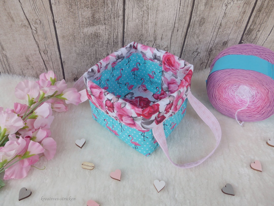 Sewn Bobble Bag, Project Bag - Etsy