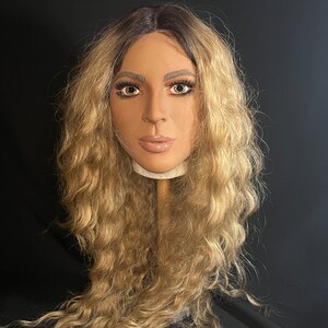 R&B Pop Singer Latex Mask/costume - Etsy