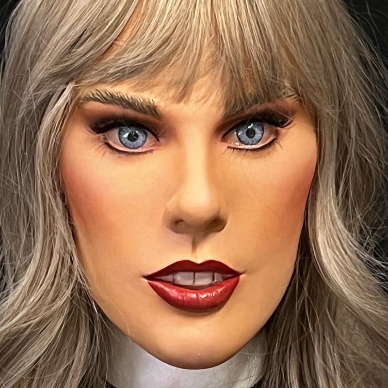 Realistic Female Mask - Etsy