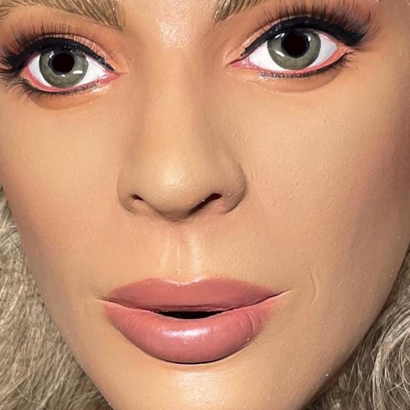 Realistic Female Mask - Etsy