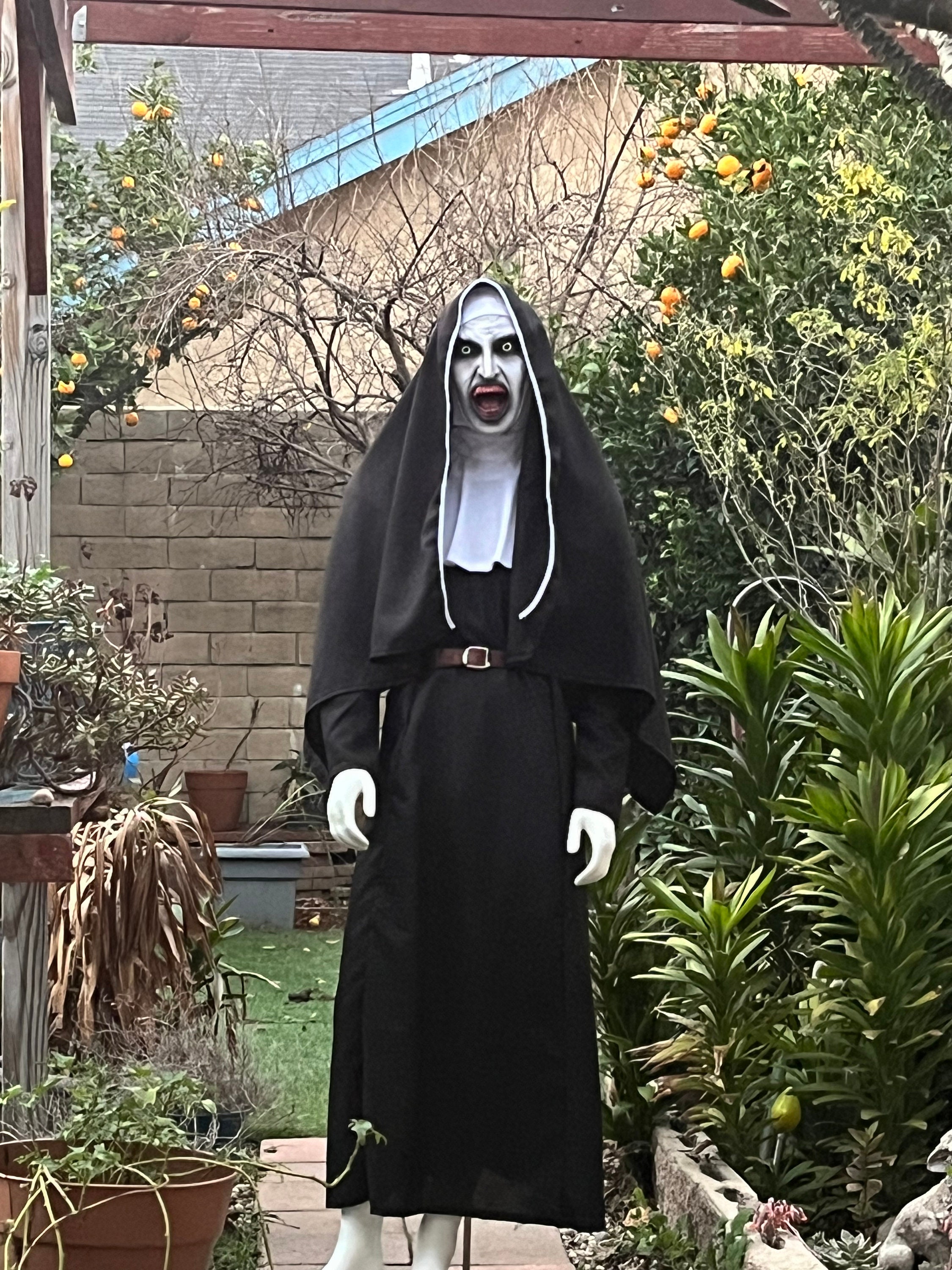 Valak / Nun Latex Mask W Costume - Etsy