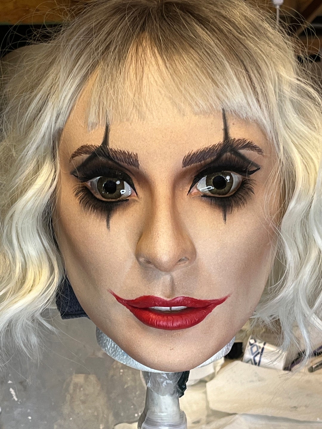 Singer Gone Comic Villain Mask - Etsy UK