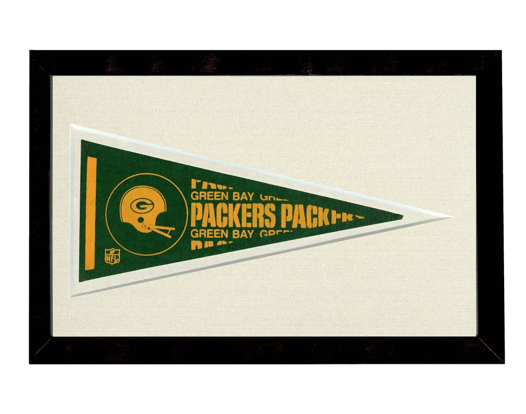Vintage Green Bay Packers Pennant circa 1960s - Etsy