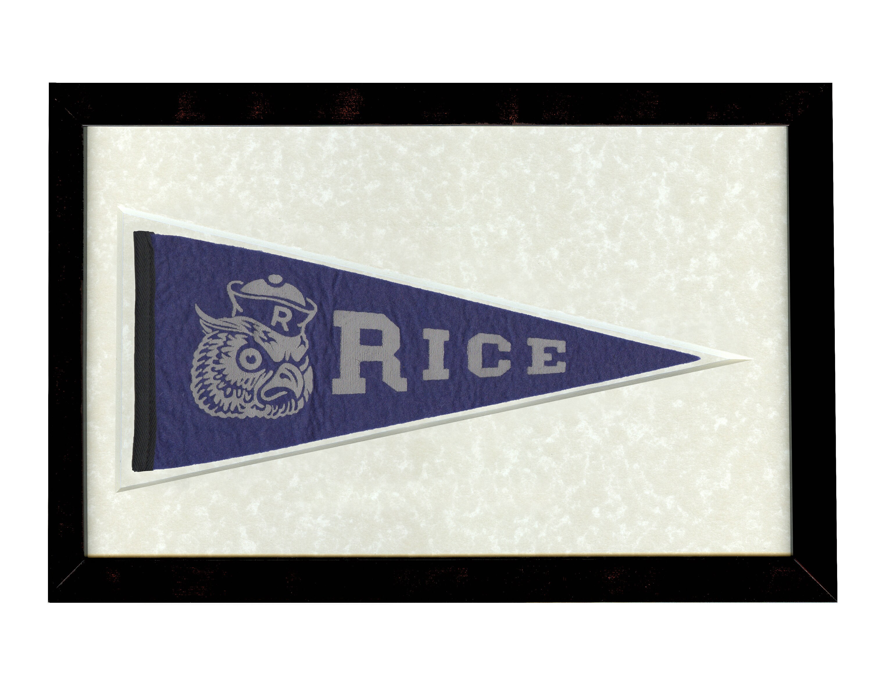 Vintage Rice University Pennant Circa 1960s - Etsy