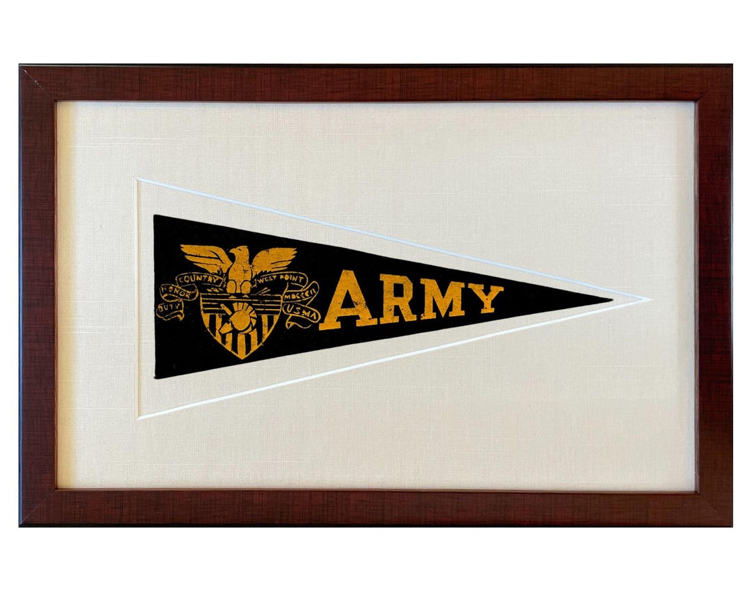 Vintage West Point Army Pennant - Etsy