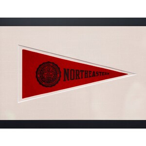Vintage Northeastern University Pennant circa - Etsy