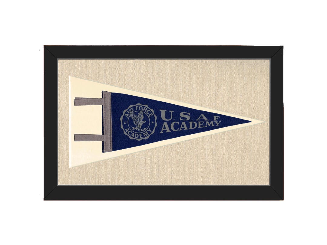 Vintage Air Force Academy Pennant - Etsy