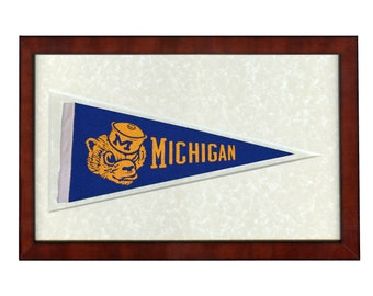 Michigan Pennant - Etsy