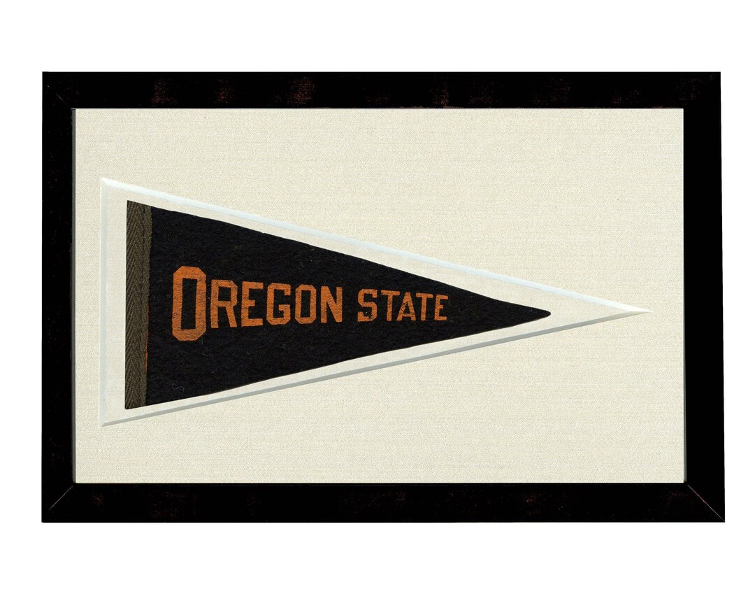 Vintage Oregon State Pennant Circa 1950s - Etsy