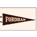 Vintage Fordham University Pennant circa 1940s - Etsy