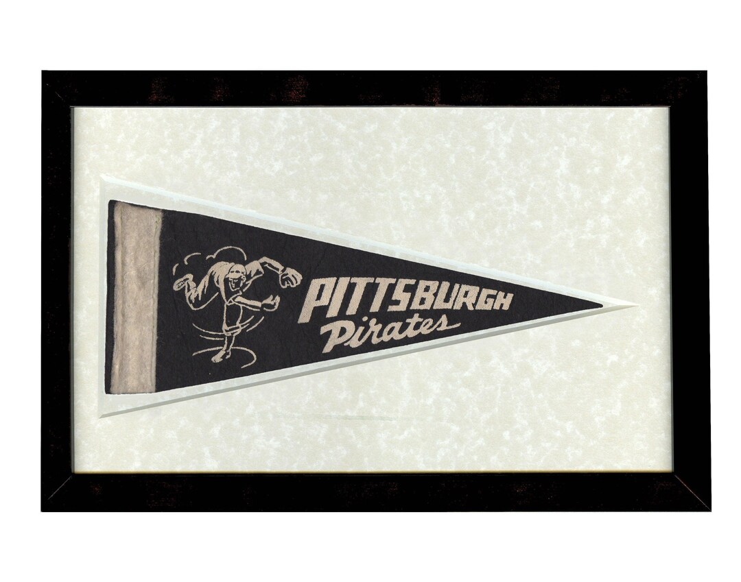 Vintage Pittsburgh Pirates Pennant circa 1950s - Etsy