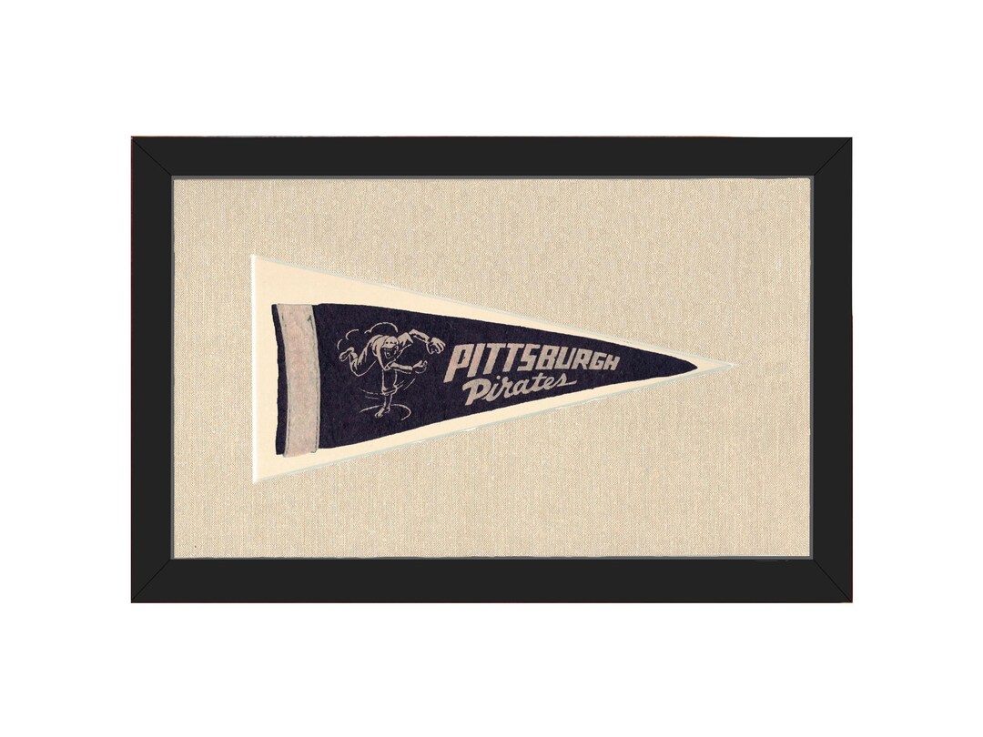 Vintage Pittsburgh Pirate Pennant 1950s - Etsy