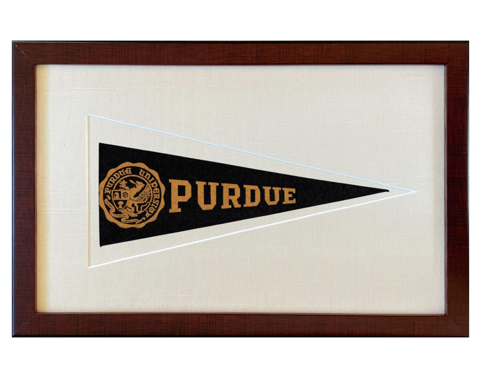 Vintage Purdue University Pennant hormel Circa 1950 - Etsy
