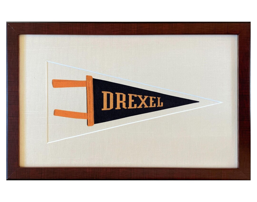 Vintage Drexel University Pennant - Etsy