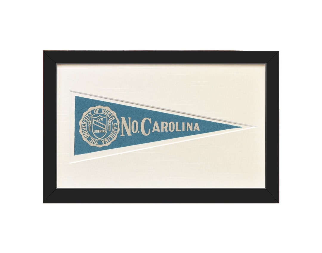 Vintage University of North Carolina Hormel Pennant (circa 1950s) - Etsy