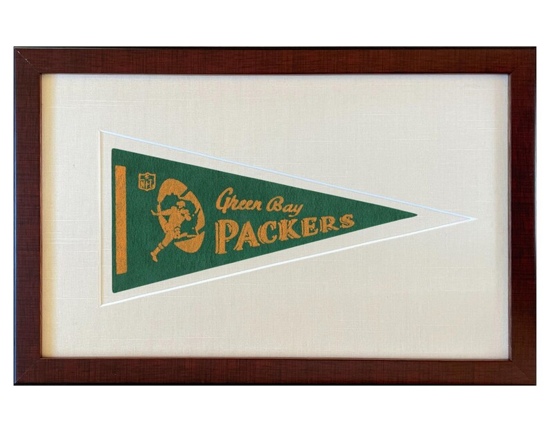 Vintage Green Bay Packers NFL Pennant - Etsy