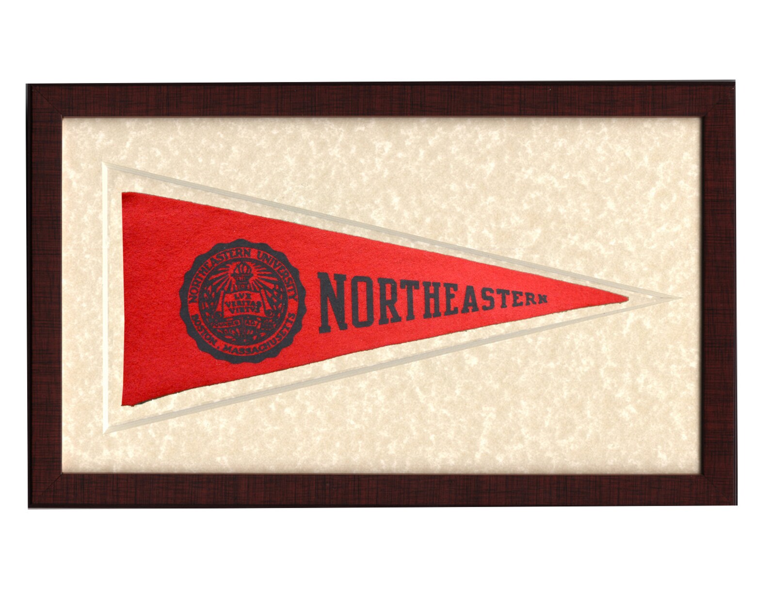 Vintage Northeastern University pennant circa | Etsy