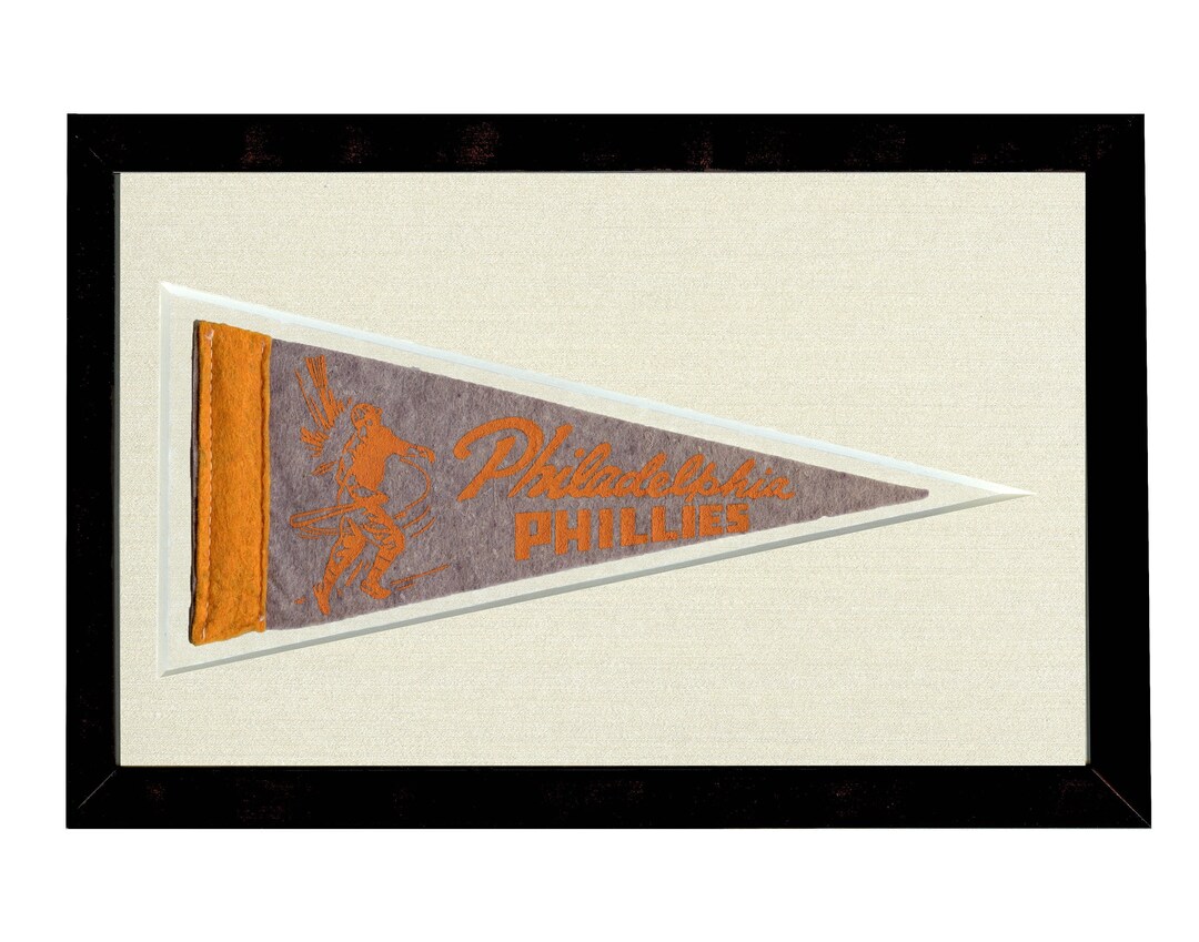 Vintage Philadelphia Phillies Pennant Circa 1960 - Etsy