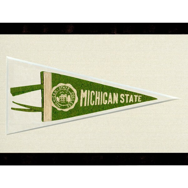 Michigan Pennant - Etsy