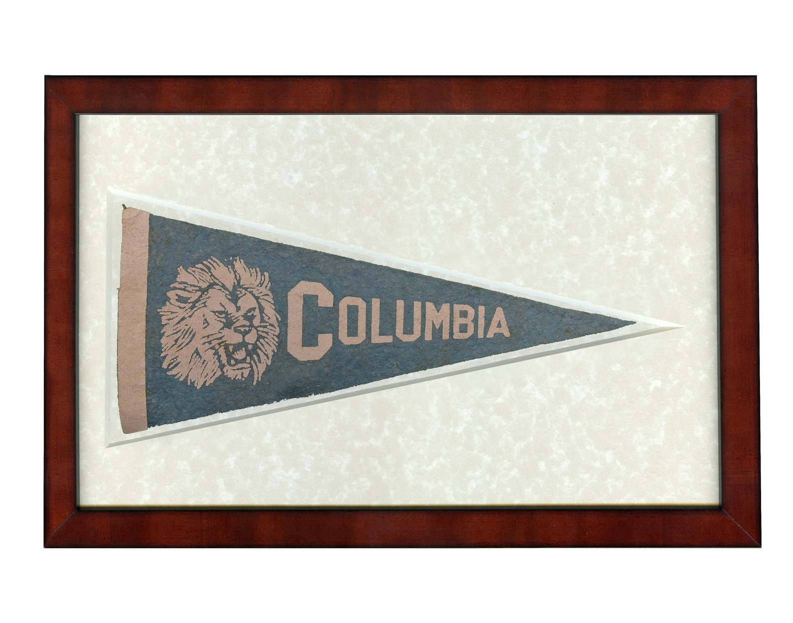 Vintage Columbia University pennant circa 1950 | Etsy