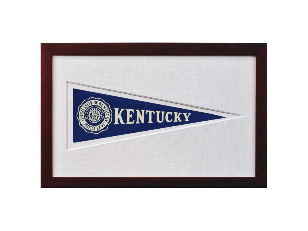 Vintage University of Kentucky Pennant (hormel) Circa 1950 - Etsy