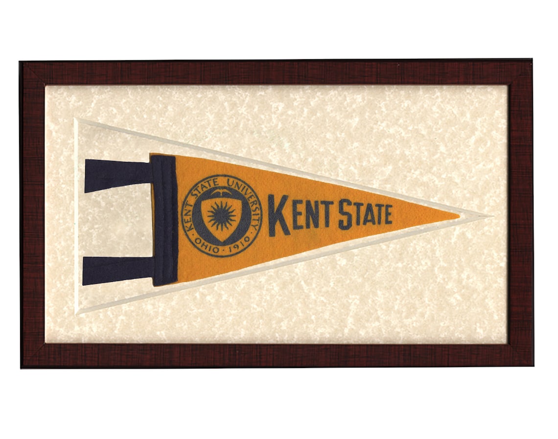 Vintage Kent State University pennant circa 1970s | Etsy