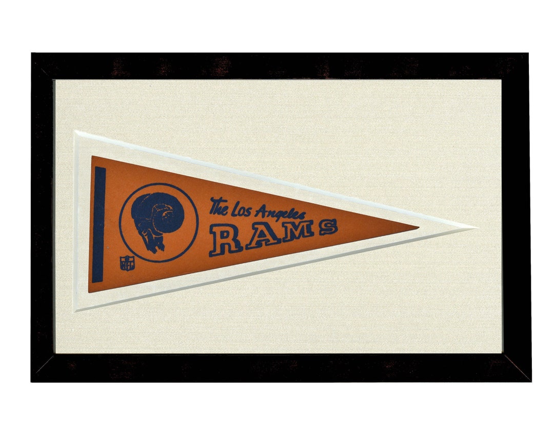Vintage Los Angeles Rams Pennant circa 1970 - Etsy