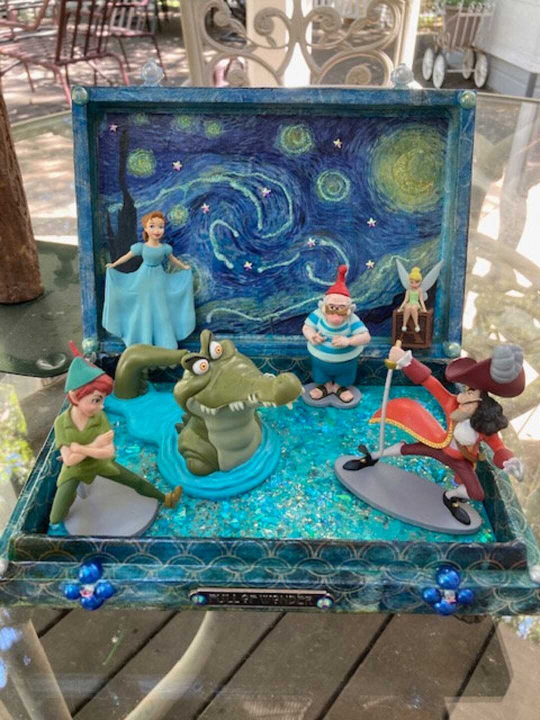 Enchantment, Peter Pan, Decoupage, Assemblage, Mixed Media, Gift, Child ...