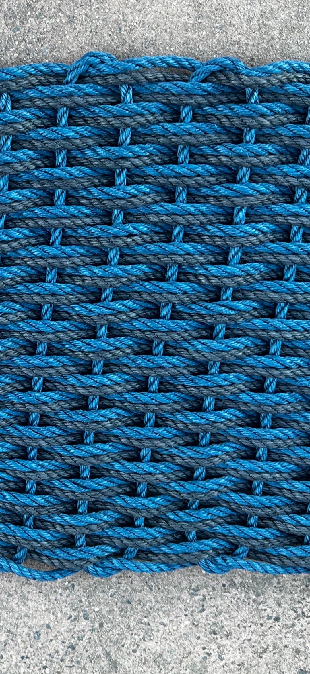 Navy Double Woven Door Mats 29x19 - Etsy