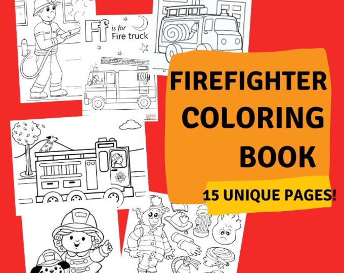 Preschool Learning THEME / Firetruck, Fire, Firefighter / Educational ...
