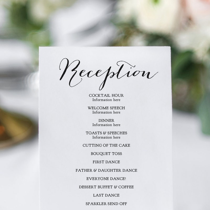 Wedding Reception - Etsy