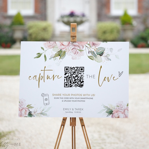 Wedding Qr Code Photo Upload - Etsy