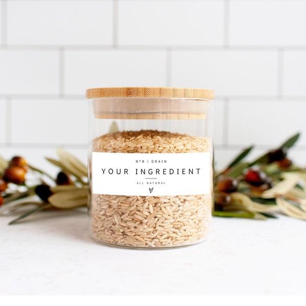 Kitchen Labels - Etsy