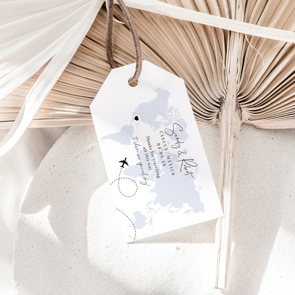 Wedding Luggage Tags - Etsy