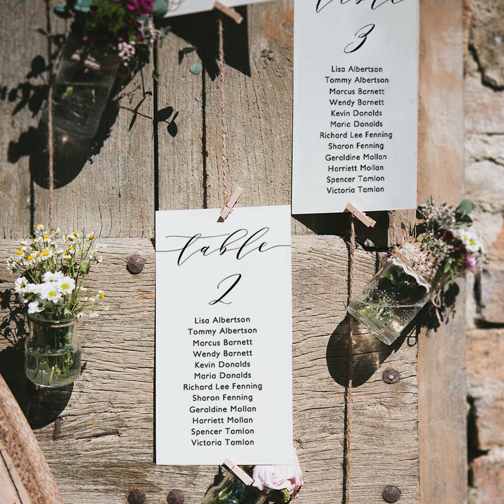 Free Printable Reserved Seating Signs For Your Wedding